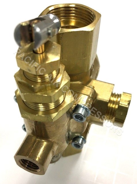 INGERSOLL RAND TYPE 30 GAS POWERED PILOT / UNLOADER VALVE AIR ...