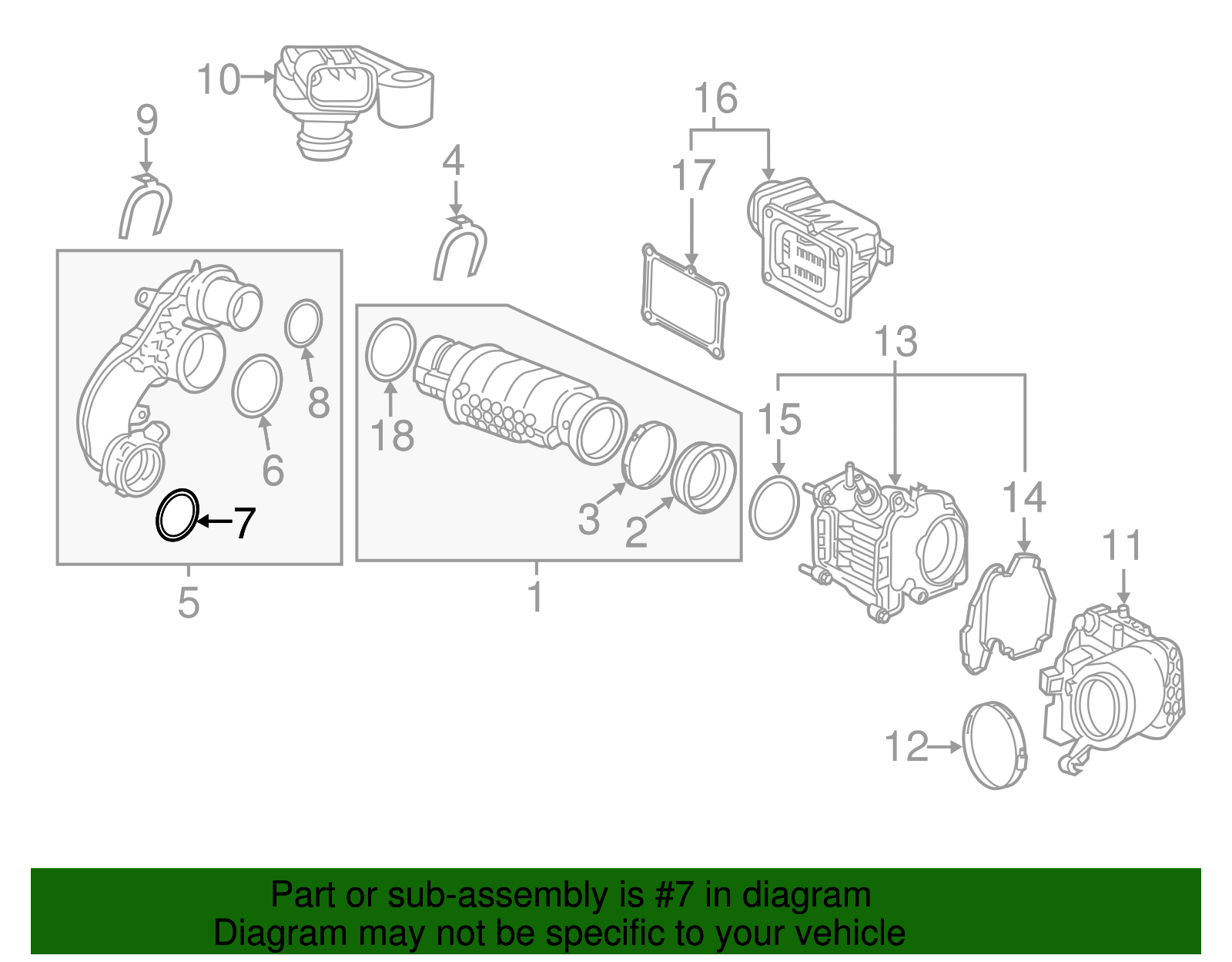 OEM+Volvo+Xc90+Mk2+Air+Pipe+O-ring+31422329+Genuine for sale online | eBay