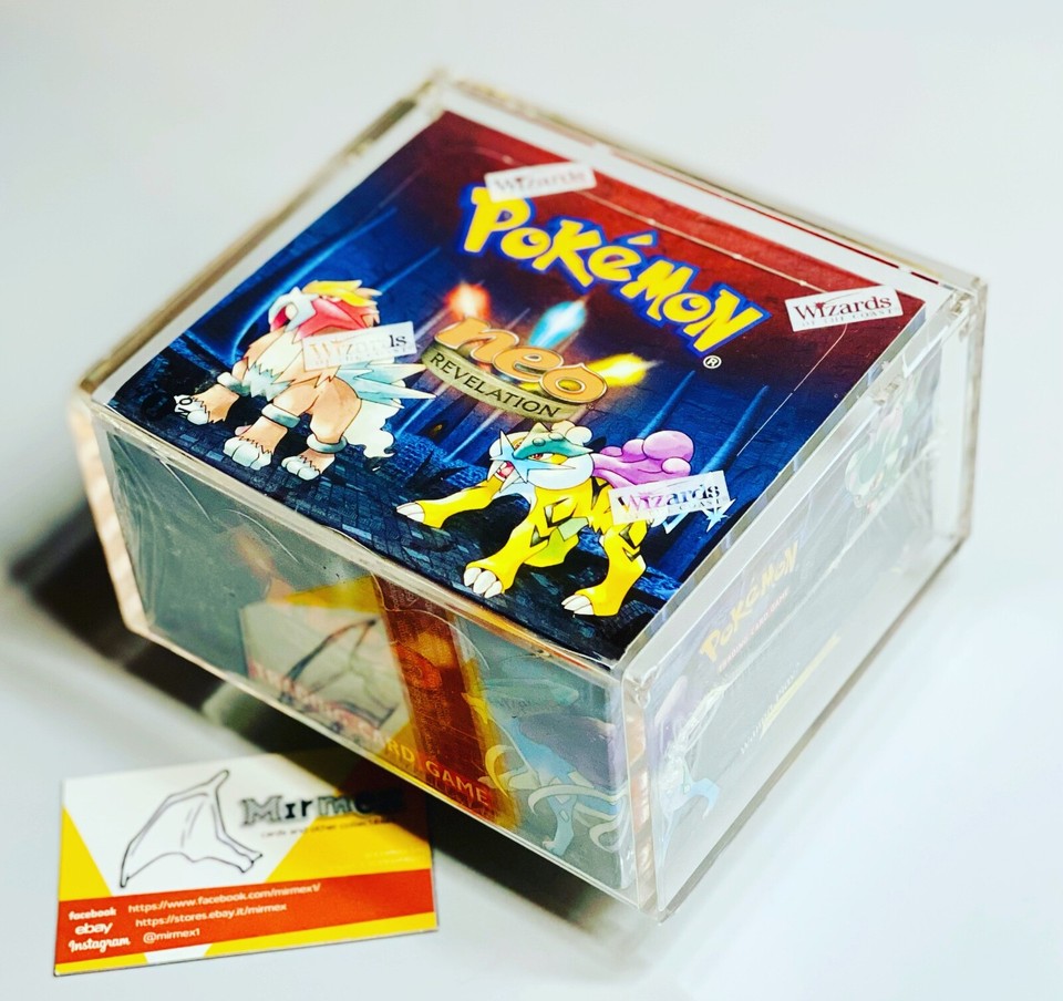 Pokemon Neo Revelation 1st edition Booster Box English Sealed | eBay