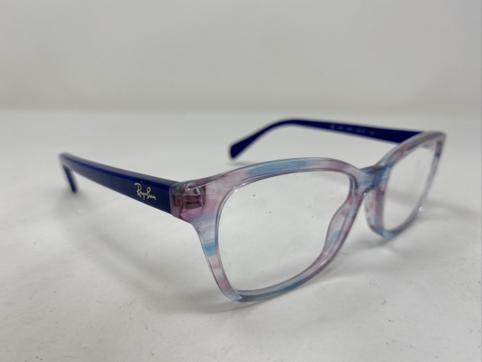 Ray Ban RB 1591 3807 48-16-130 Purple/Blue Full Rim Eyeglasses Frame ...