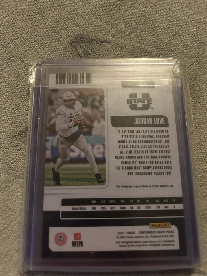 jordan love rookie auto card | eBay