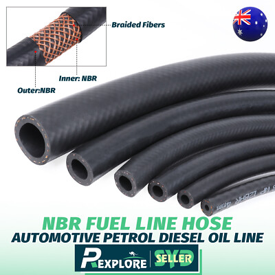 Rubber Reinforced Fuel Hose-Oil Resistant Line-Auto Petrol Diesel Fuel ...