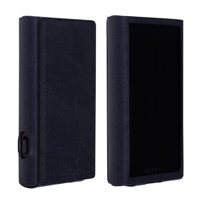 For Sony Walkman NW-A307 A306 A303 MITER Handmade Italy PU Leather Case ...