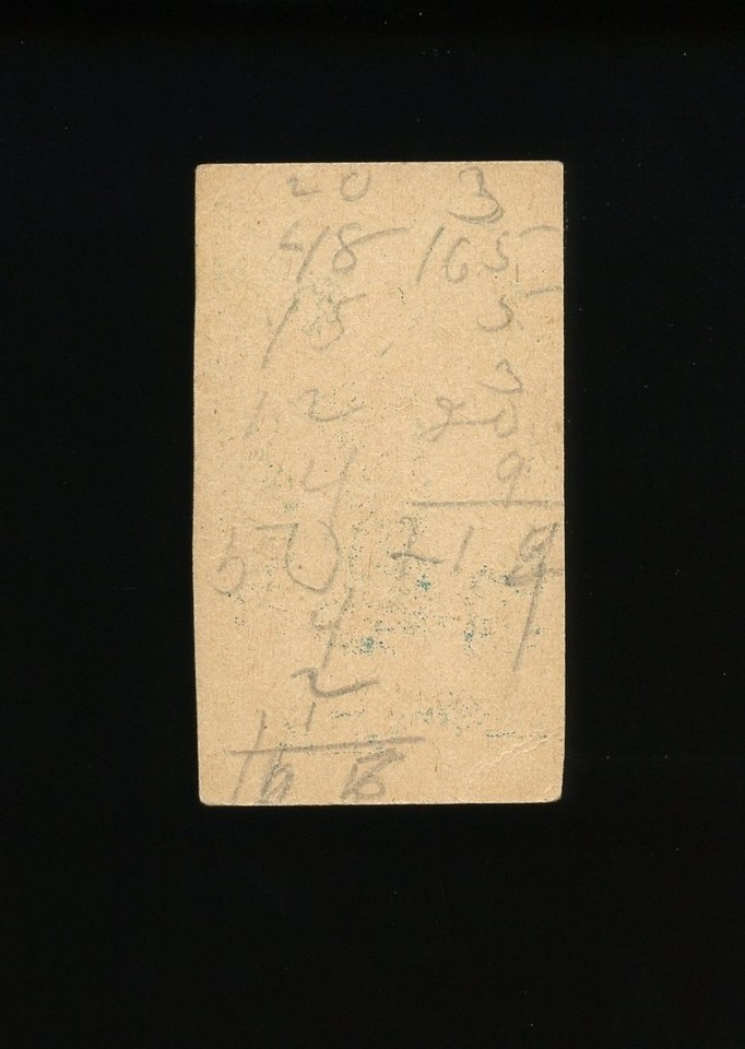 1920 W519 Un-Numbered Set-Break # 6 Ernie Krueger LOW GRADE (filler ...