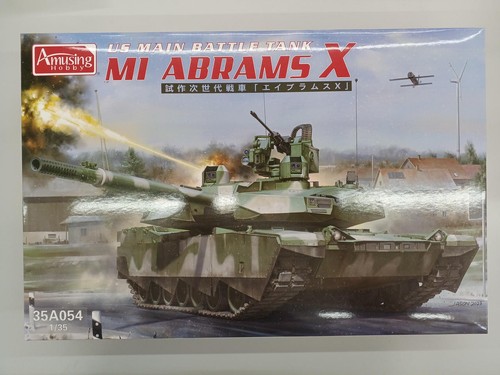1 35 Scale Model Prototype Next Generation Tank Abrams X AMUSING HOBBY ...