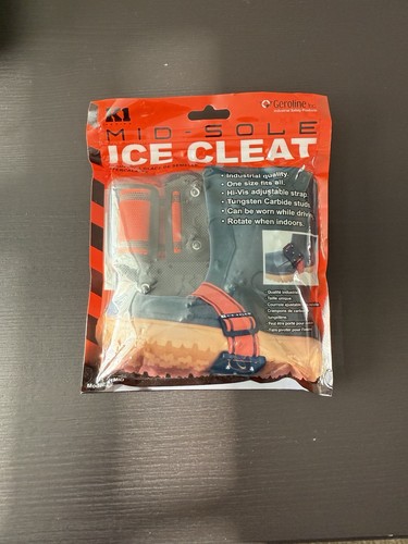 K1 Mid-Sole Ice Cleats Rotatable Traction Aids For Shoes/Boots - Indoor ...