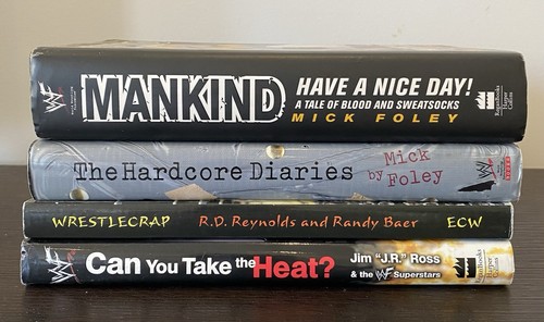 Lot of 4 Wrestling Books WWE WWF ECW | eBay