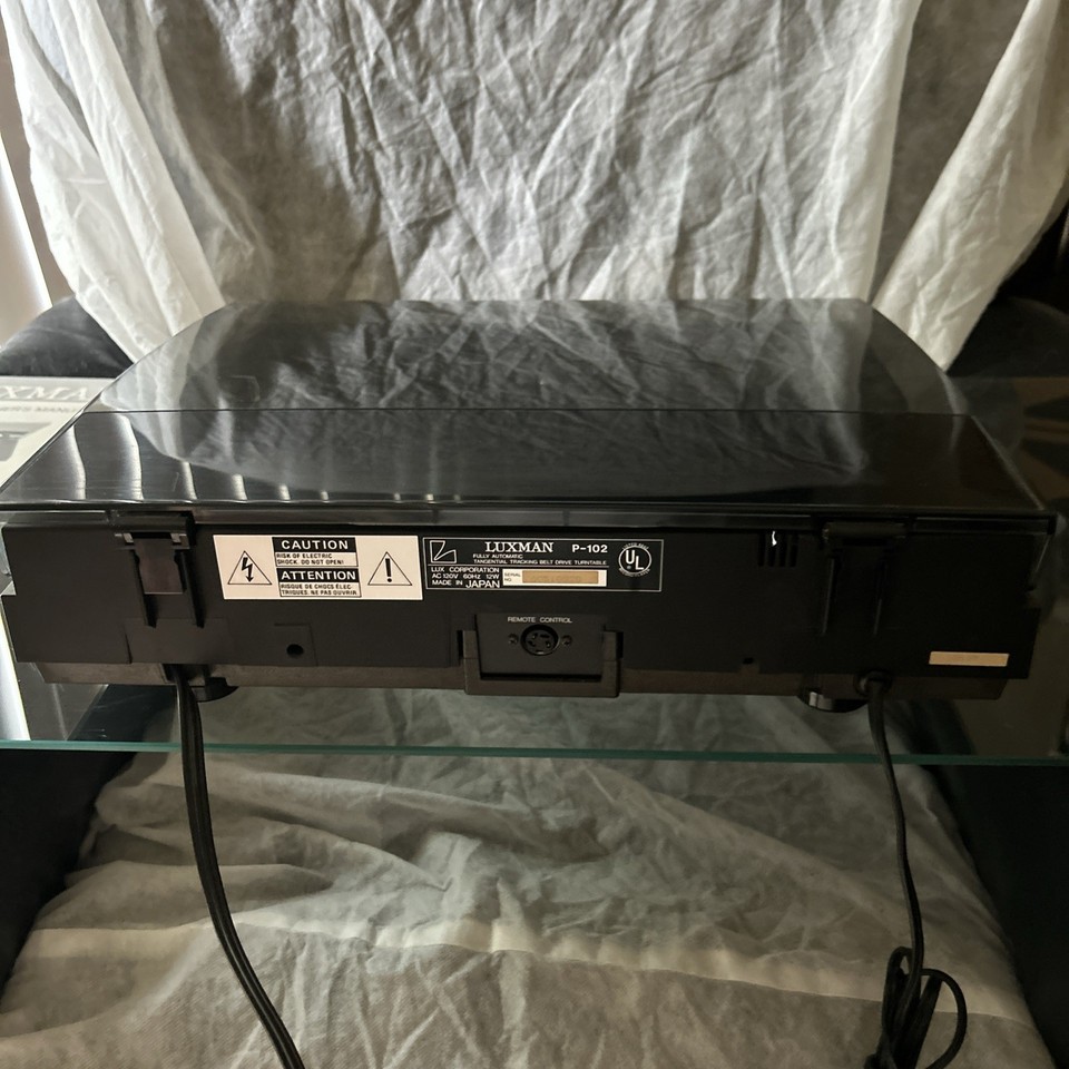 Luxman P-102 Fully Automatic Tangential Tracking Turntable | eBay