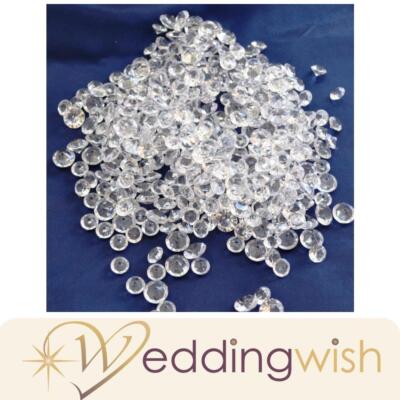 Small Acrylic Diamond Wedding Table Scatters 370 pieces | eBay Australia