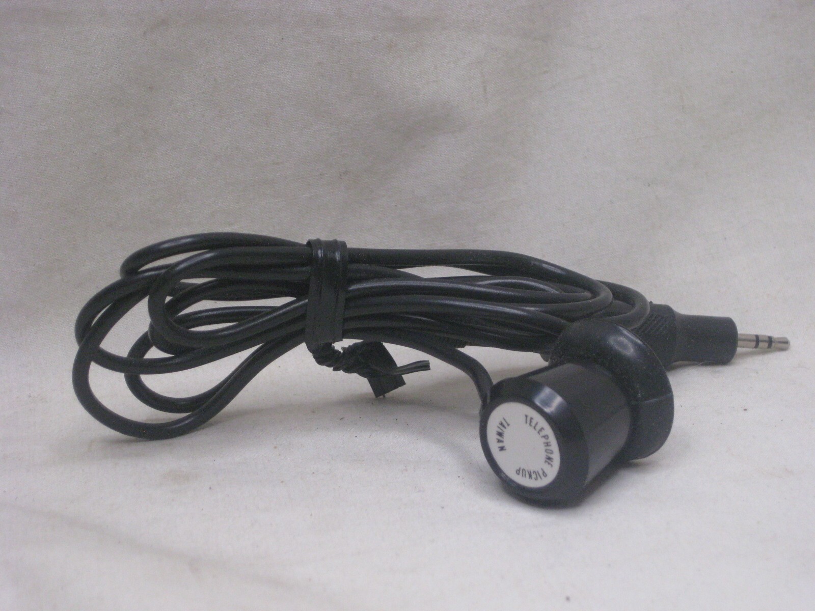 Telephone Recording Pickup Coil Suction Cup Microphone wire w/ adapter ...