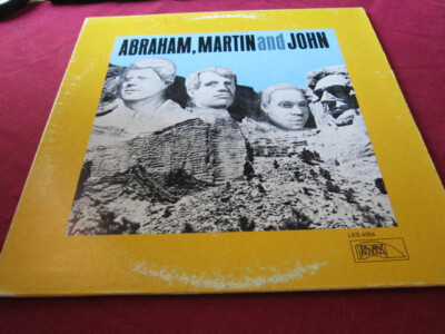 Abraham, Martin and John VG++ Vinyl 33 Laurie Records Dion 1970 | eBay