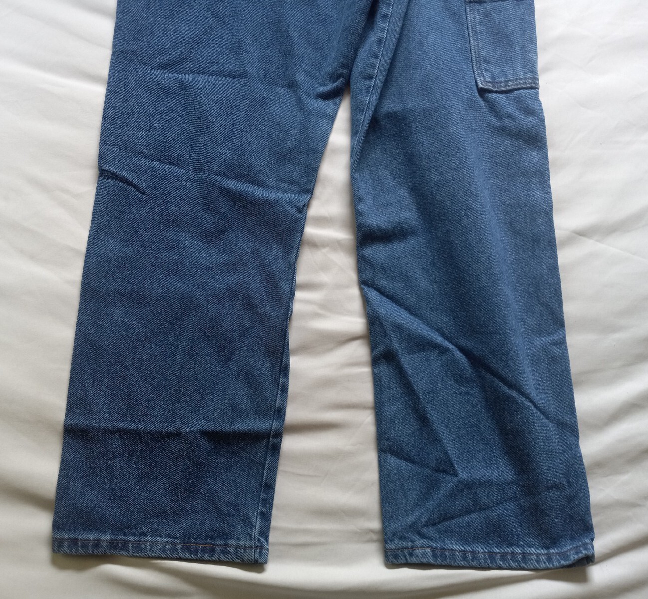 NWT Rustler By Wrangler Carpenter Denim Blue Heavyweight Jeans 38x30 ...