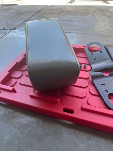 2004-2011 Ford Ranger OEM GRAY Vinyl Center Console Armrest W/Trim ...