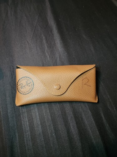 Ray Ban Original Brown Leather Style Medium Case - Fits most Rayban ...