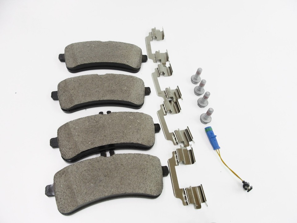 Mercedes C63s C63 Sl63 Sl65 Amg front rear brake pads & rotors low dust ...