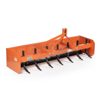 Titan Attachments 3 Point 7FT Rear Box Blade Scraper Grader, Cat 0 and ...