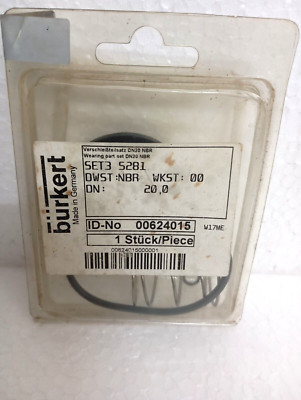 Burkert Valve Diaphragm SET3 5281 00624015 Boyd Solenoid Valve Repair ...