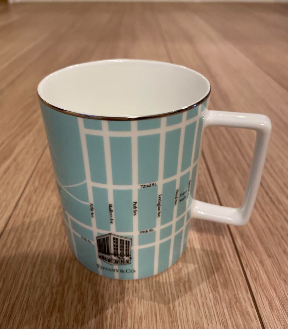 Unused Tiffany & Co Manhattan Map Subway Coffee Tea Mug NYC New York | eBay