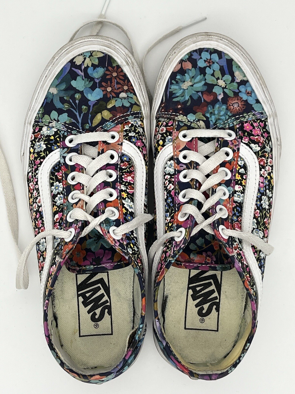 Vans Made With Liberty Fabric Old Skool Tapered Shoes… - Gem