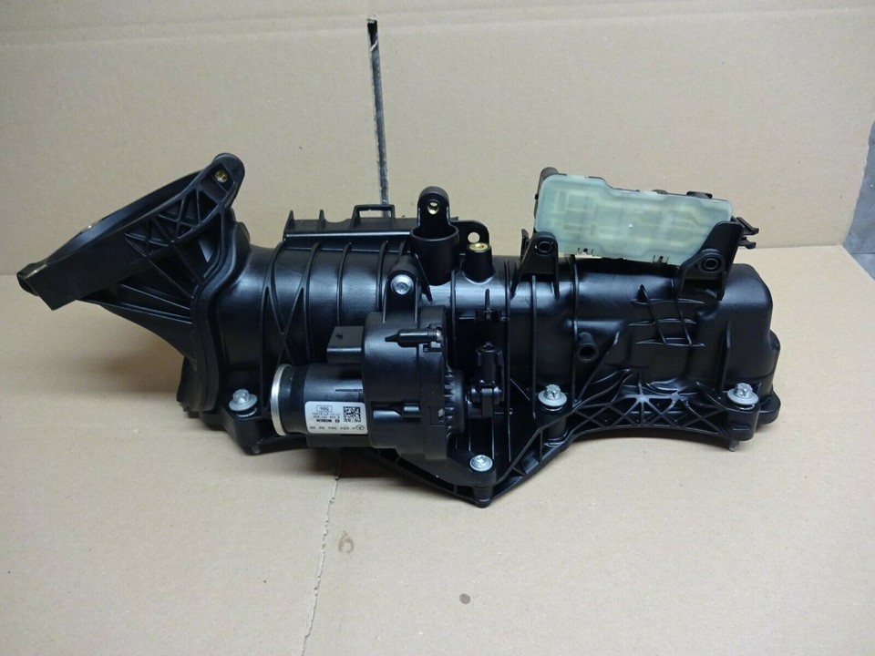 Ladeluftverteiler Ansaugbrücke + Steller Orig. Mercedes OM654 ...