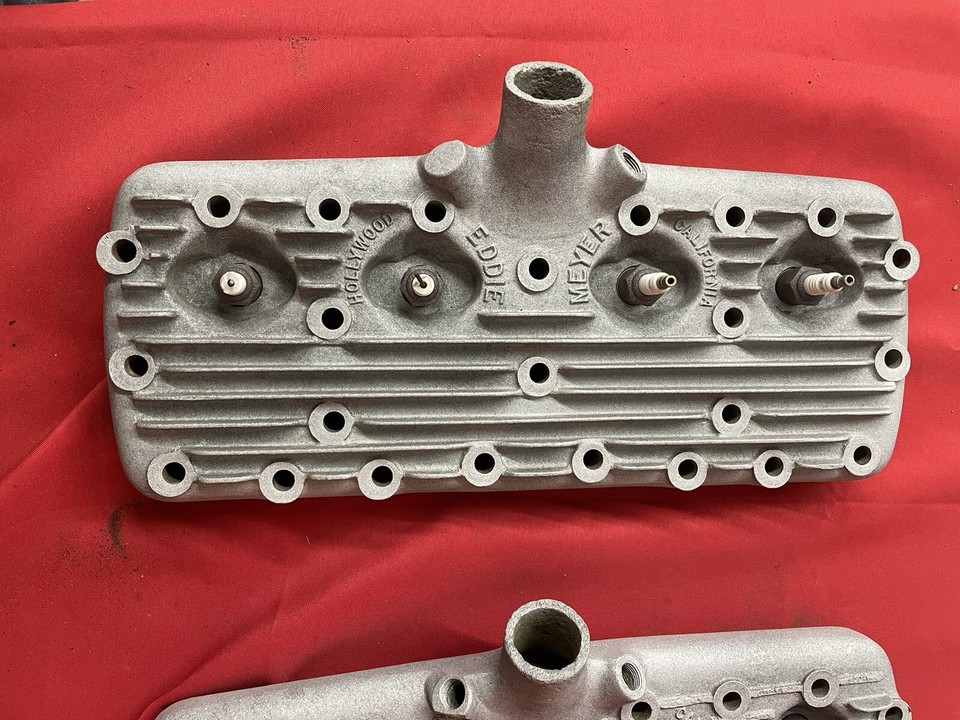 1938 Eddie Meyer Ford Mercury Flathead Aluminum Heads | eBay