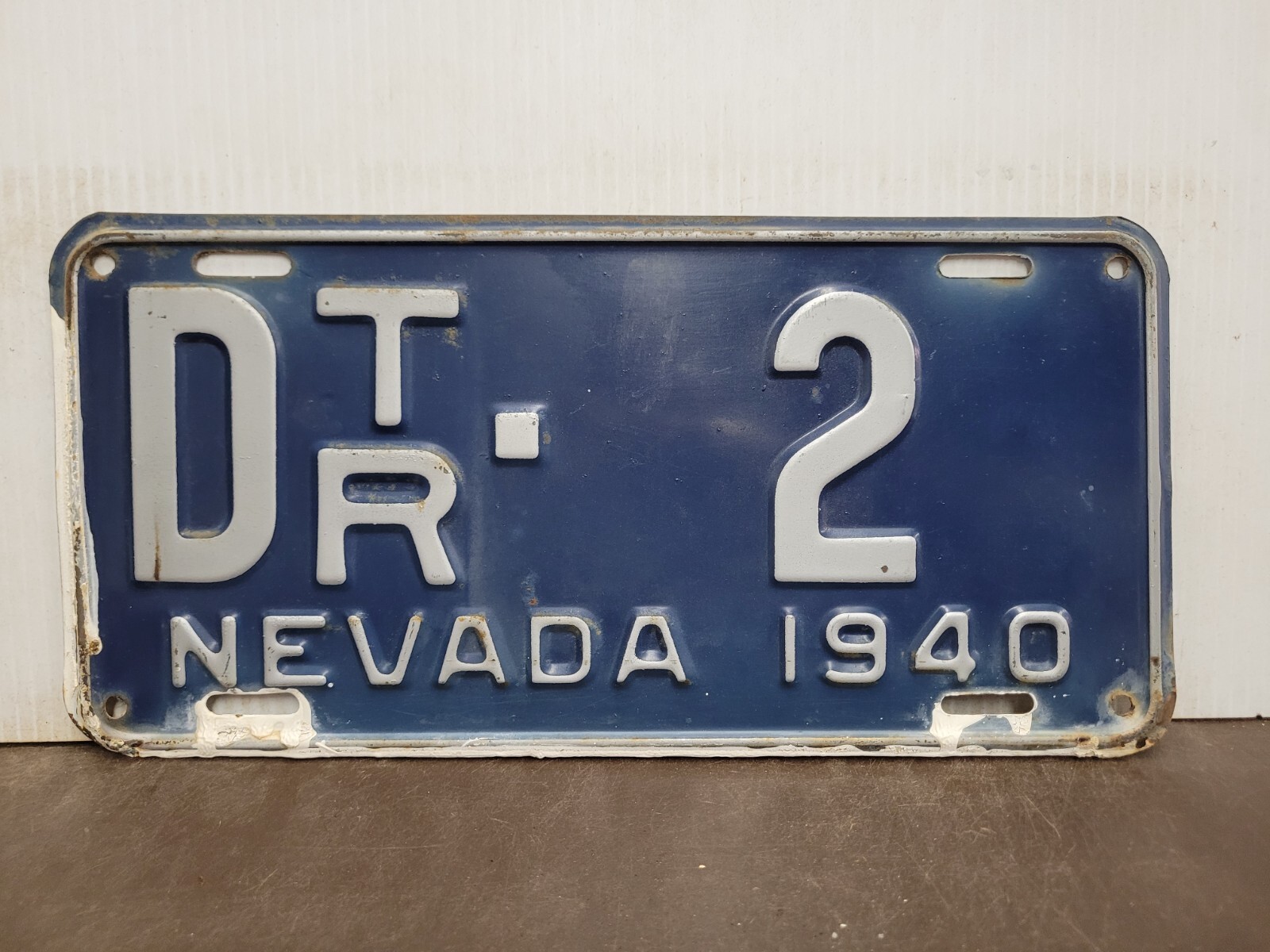 1940 Nevada TRAILER DEALER SINGLE DIGIT License Plate Tag | eBay
