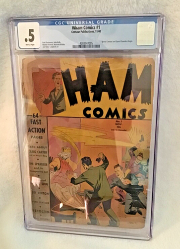 WHAM Comics #1 Centaur Publications 1940 RARE Book CGC 0.5 Complete | eBay