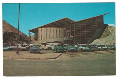 VINTAGE 1960 DINOSAUR QUARRY VISITOR CENTER NEAR JENSEN UTAH POSTCARD ...