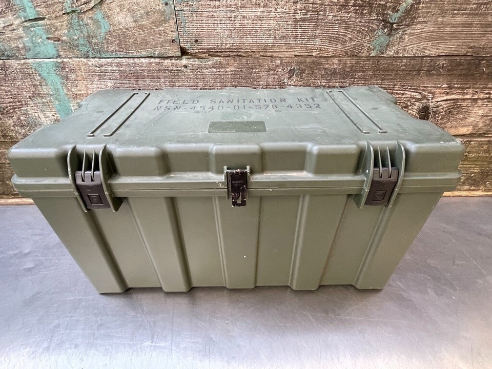 Hardigg Military Case TL500i Hard Case Storage Box Foot Locker 32x15x18 ...