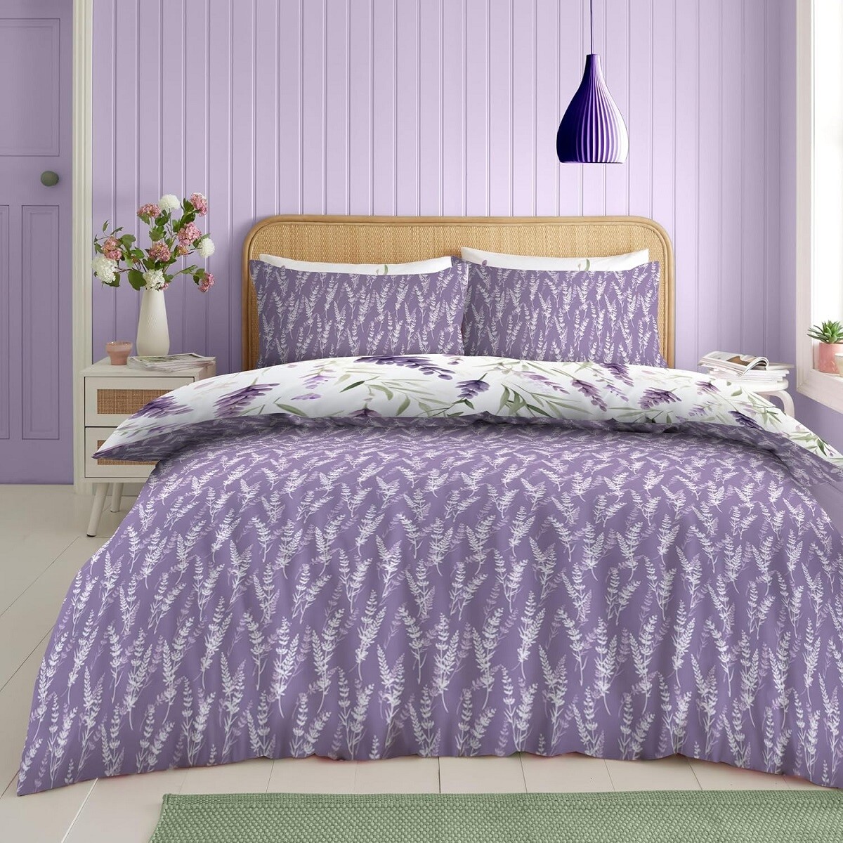 Lavender Bedspreads Queen Size