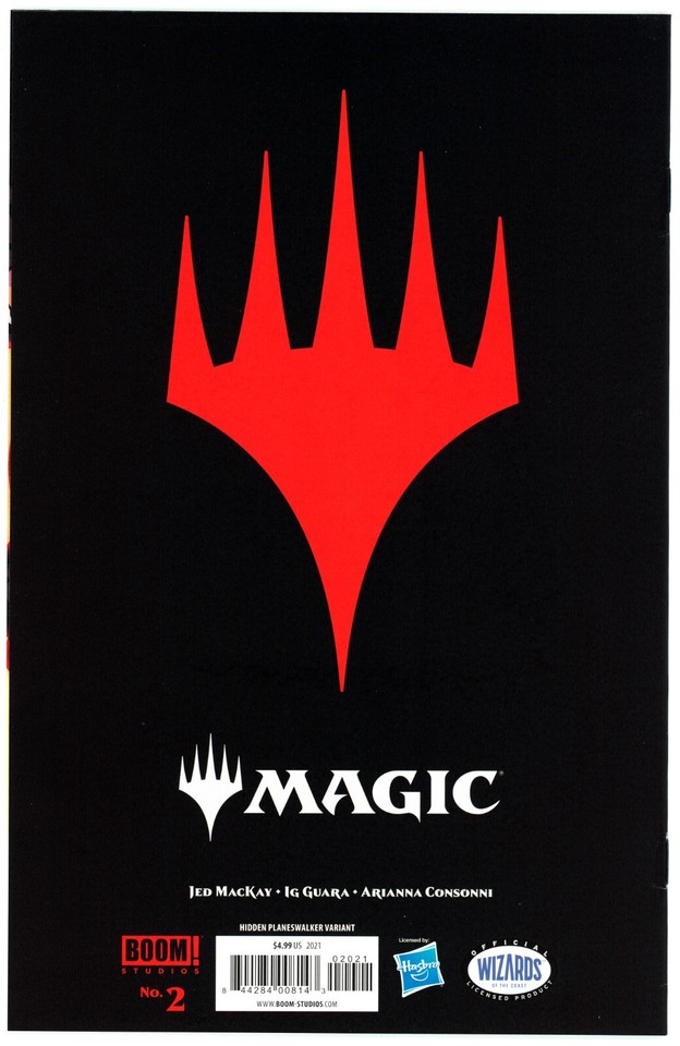 Magic the Gathering (2021) #2L NM 9.4 Hidden Planeswalker Variant Cover ...