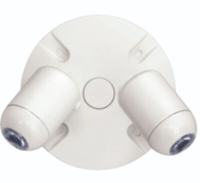 Hubbell Dual Lite EVODW Twin Outdoor Remote LED Lighting Head 4.8V ...