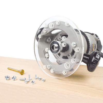 Universal 6.5" Router Table Base Plate for Hitachi M8V, TR12, M12V ...