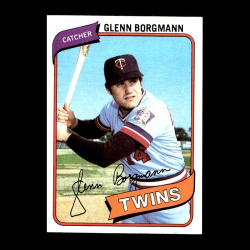 Glenn Borgmann 1980 Topps Minnesota Twins #634 R312H 30 | eBay