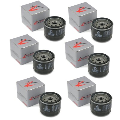 Set of 6 Oil Filters for Briggs & Stratton Lawn 697547, 7045184, 795137 ...