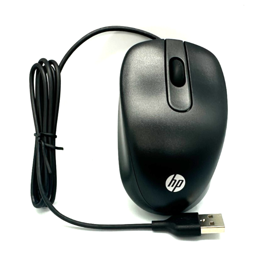 3 Pack Brand new HP USB Travel Optical Mouse Model G1K28AA Black New in ...