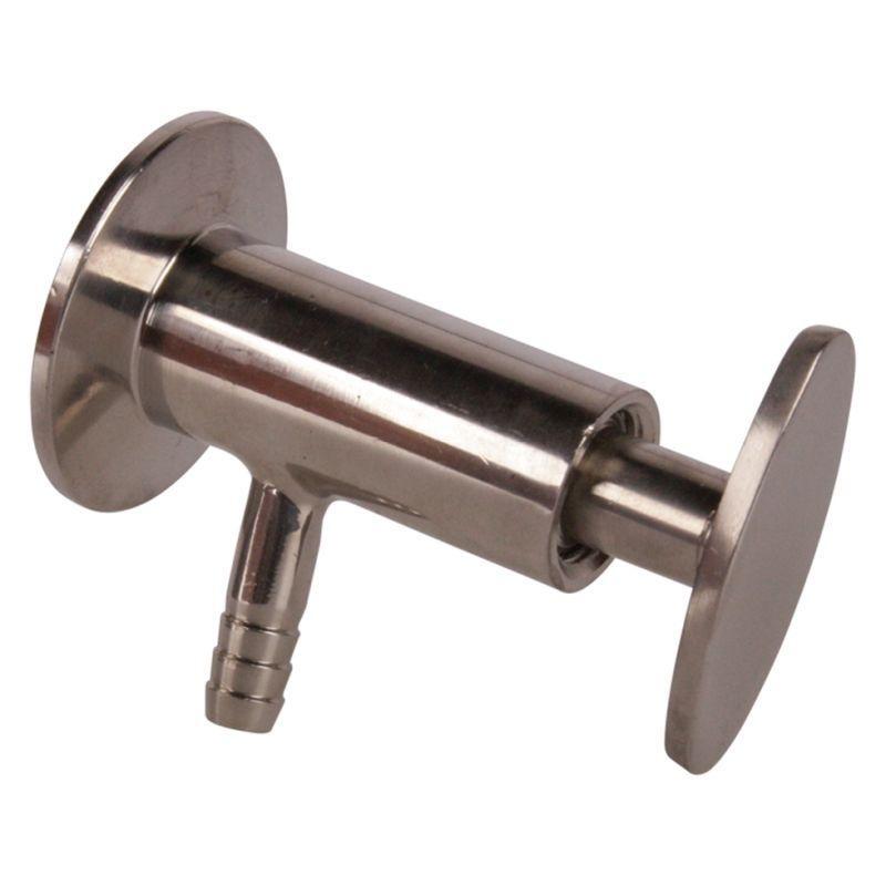 Hose Barb Sample Valve | Tri Clamp 1.5 (1 1/2) inch x 3/8 Barb | eBay