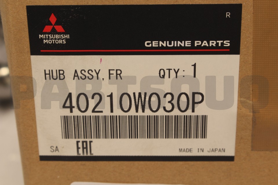 40210W030P Genuine Mitsubishi HUB ASSY,FR WHEEL | eBay