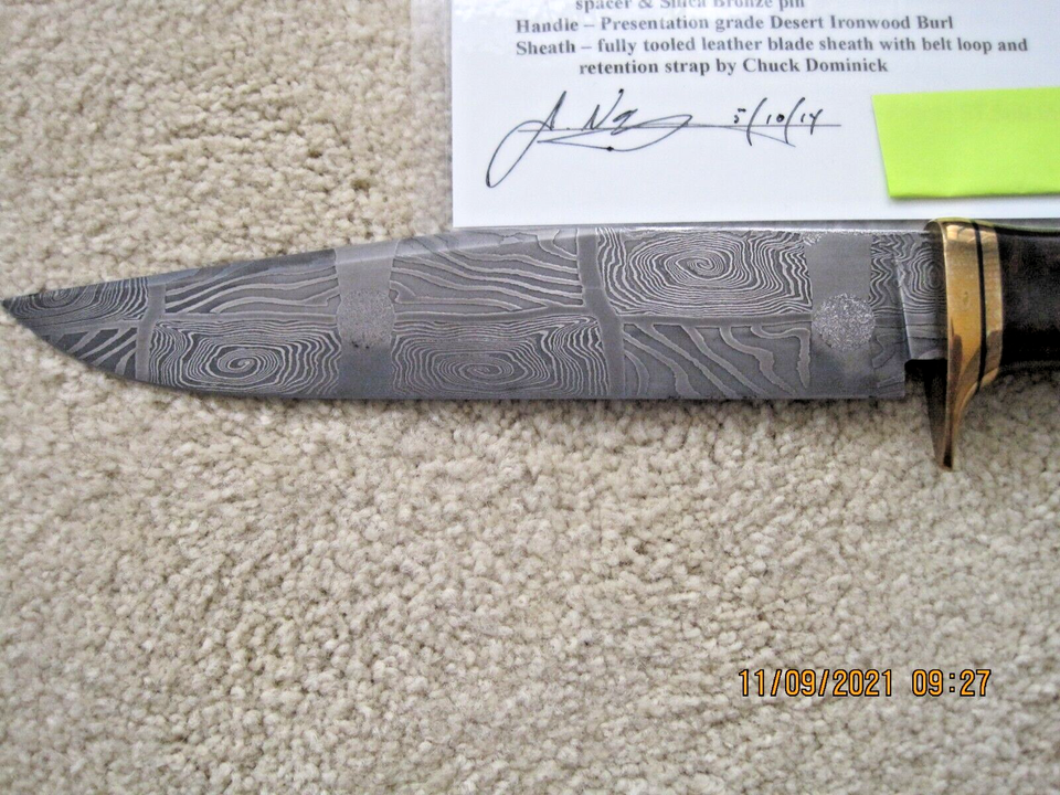 custom bowie knife by a famous Pennsylvania Master Smith | eBay