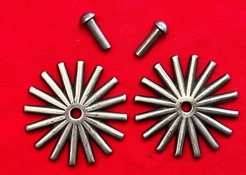 BRAND NEW 2" 16-Point COWBOY VAQUERO Fancy SPUR ROWELS & Pins | eBay