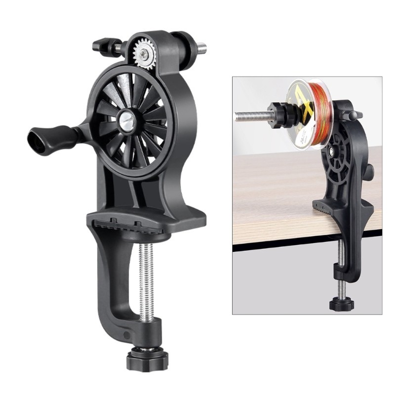 Fishing Line Spooling Station Systems Lines Winder Efficient Line ...