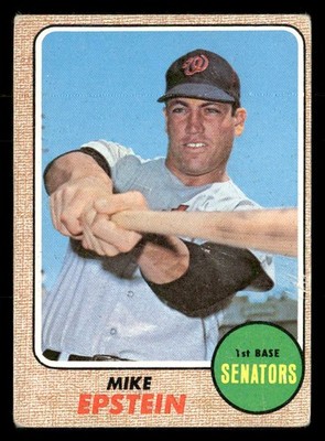 1968 Topps #358 Mike Epstein EX -EXMT | eBay