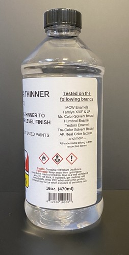 MCW Finishes Mild Lacquer Thinner (MLT). 16 oz. (470ml). | eBay