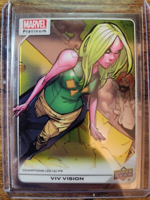 2023 Upper Deck Marvel Platinum Viv Vision #156 High Series | eBay