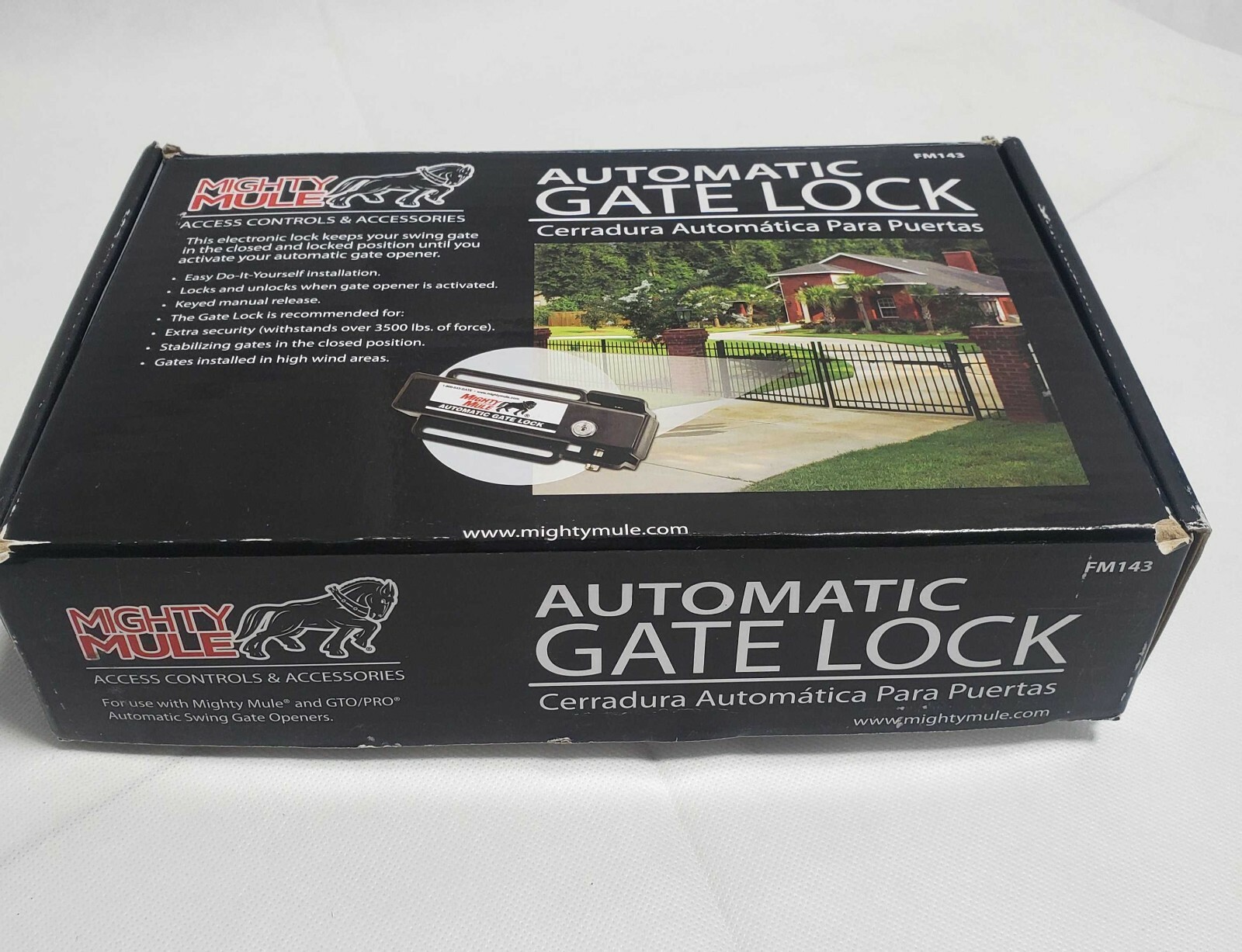 Mighty Mule FM143 Automatic Gate Lock 90835071009| eBay
