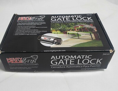 Mighty Mule FM143 Automatic Gate Lock | eBay