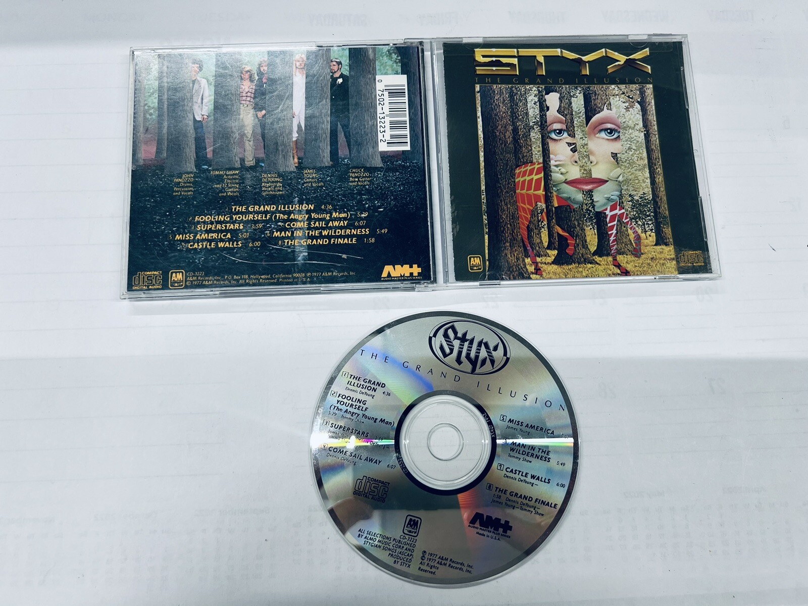 The Grand Illusion - Styx (CD) 75021322325 | eBay