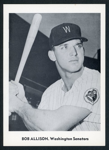 Bob Allison 1959 AL ROY Senators Jay Publishing Rookie Photo Pack 5x7 ...