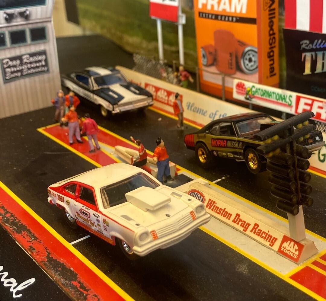 BILL JENKINS GRUMPYS TOY X 1974 CHEVY VEGA NHRA PRO STOCK DRAG RACING ...