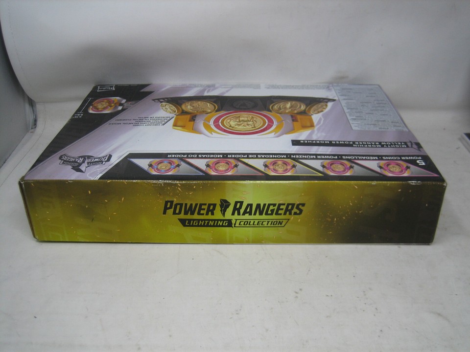 Power Rangers Lightning Collection Mighty Morphin Yellow Ranger Power ...